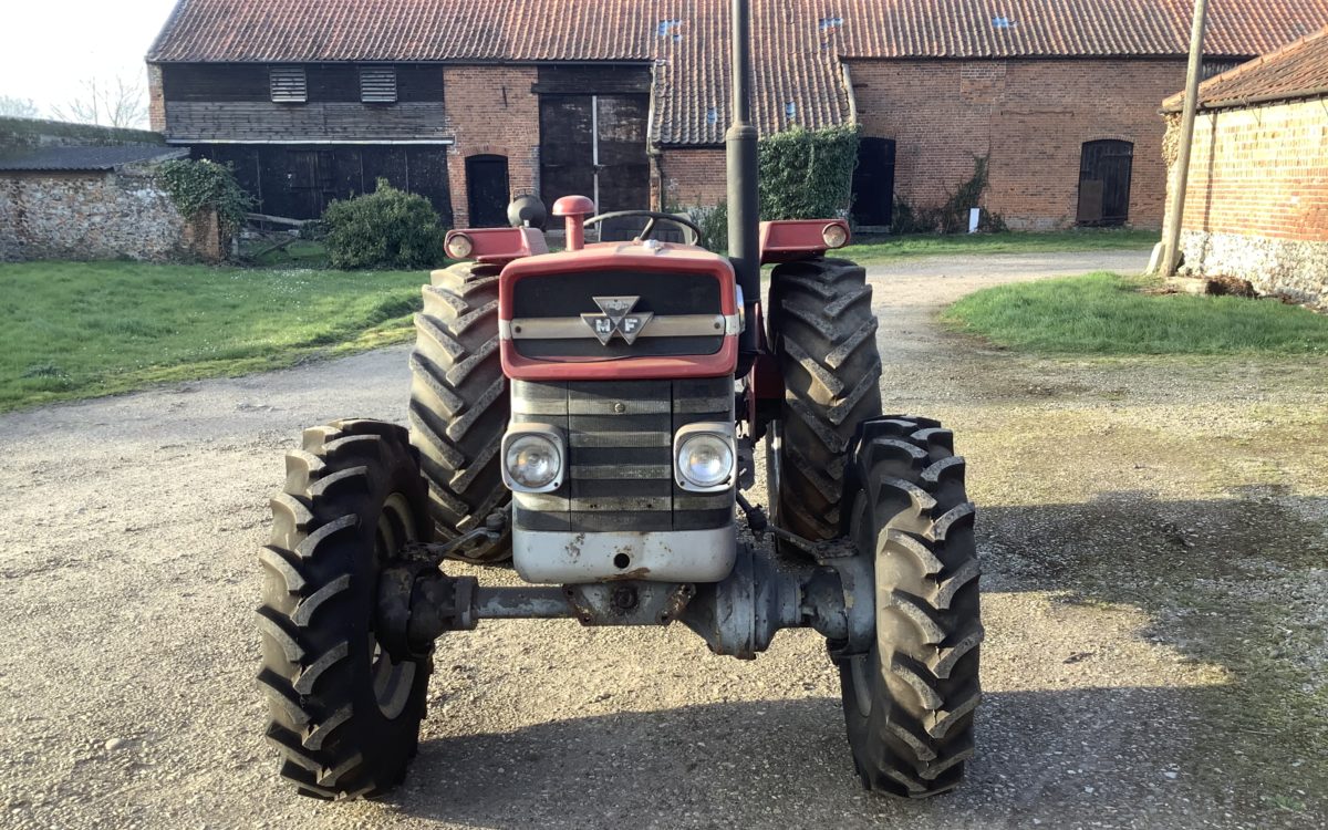 1976 P REG MASSEY FERGUSON MF 135 SELENE 4X4 4WD FOUR WHEEL DRIVE ...